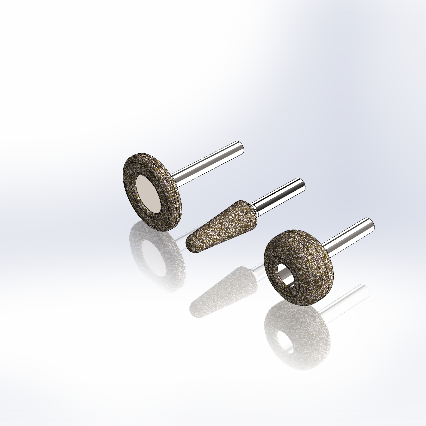 Diamond burrs with D8 shank - Muzzi srl